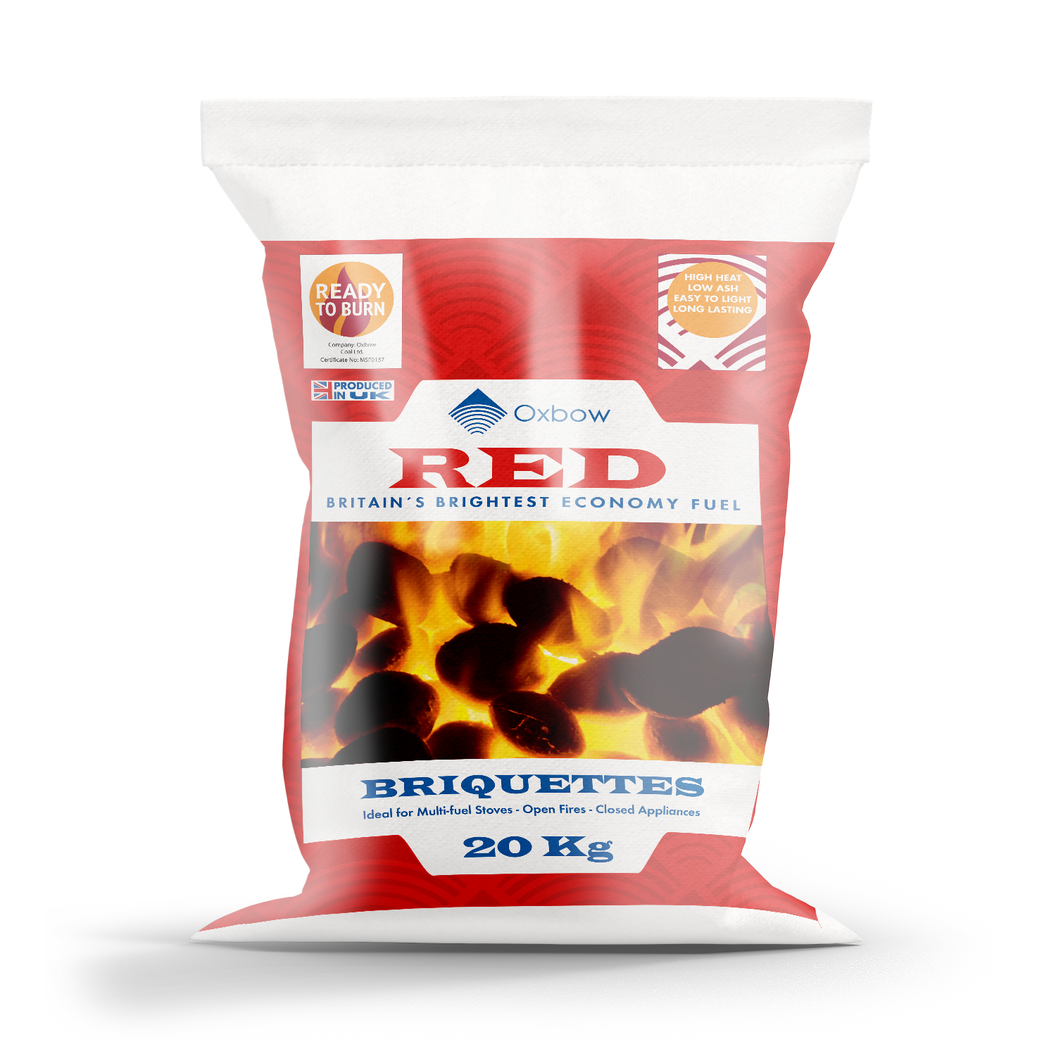 Red Smokeless Coal 20kg | Ready to Burn Compliant – Logworks.co.uk